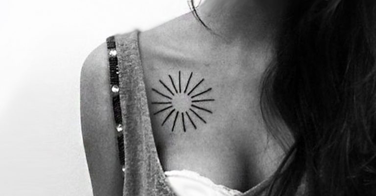 80 Tatuajes del Sol que te querrás hacer ⋆ Tatuajes Geniales